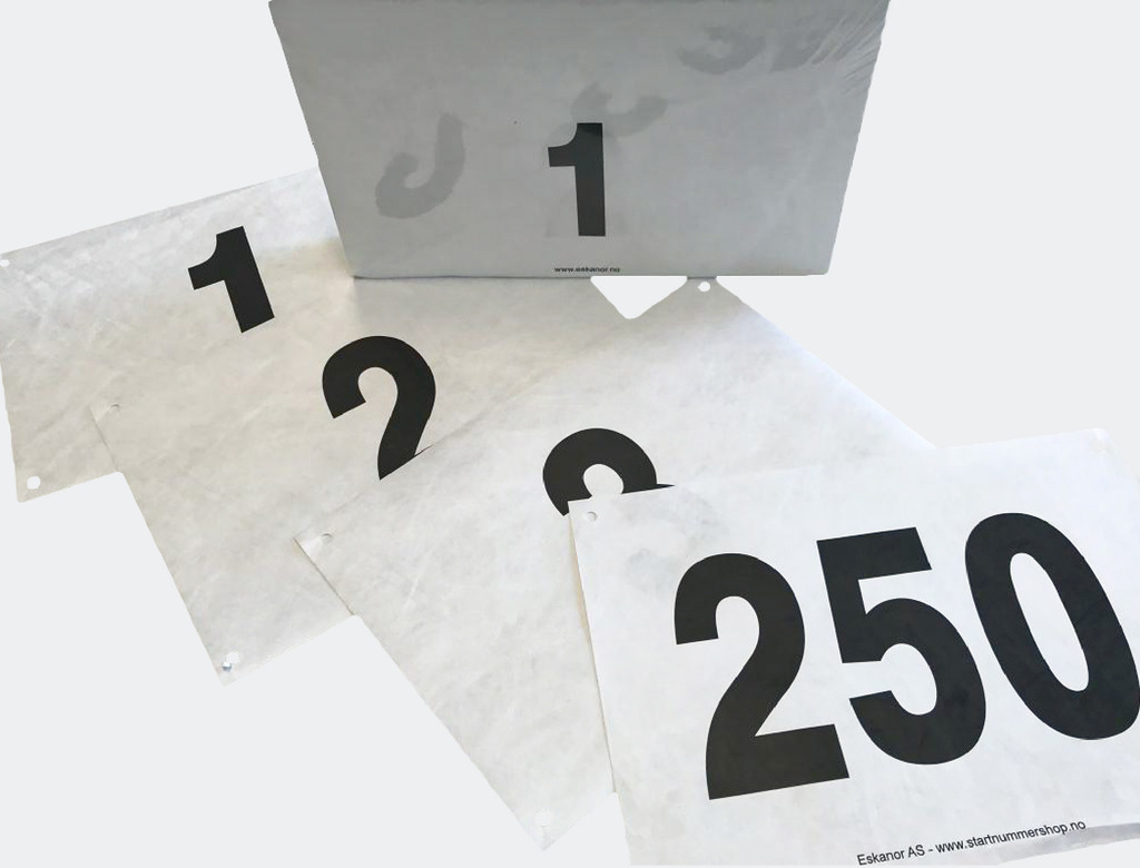 Startnummer • K. Aspelund AS